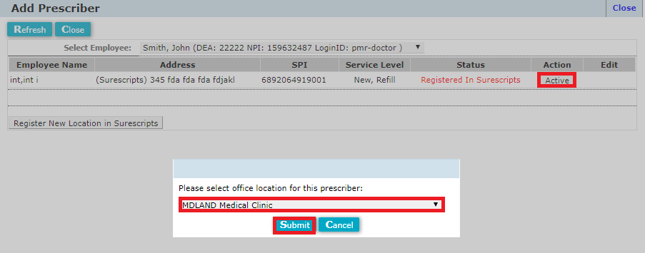 How do I set up a new prescriber for ePrescription? – MDLand